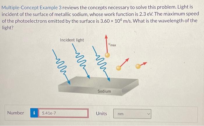 Solved Multiple-Concept Example 3 reviews the concepts | Chegg.com
