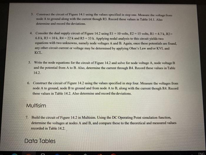 Solved А R1 R2 R3 E1 E2 IH Figure 14.1 A B w R4 R1 R2 R3 R5 | Chegg.com