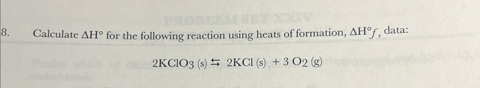 Solved Calculate ΔH° ﻿for the following reaction using heats | Chegg.com