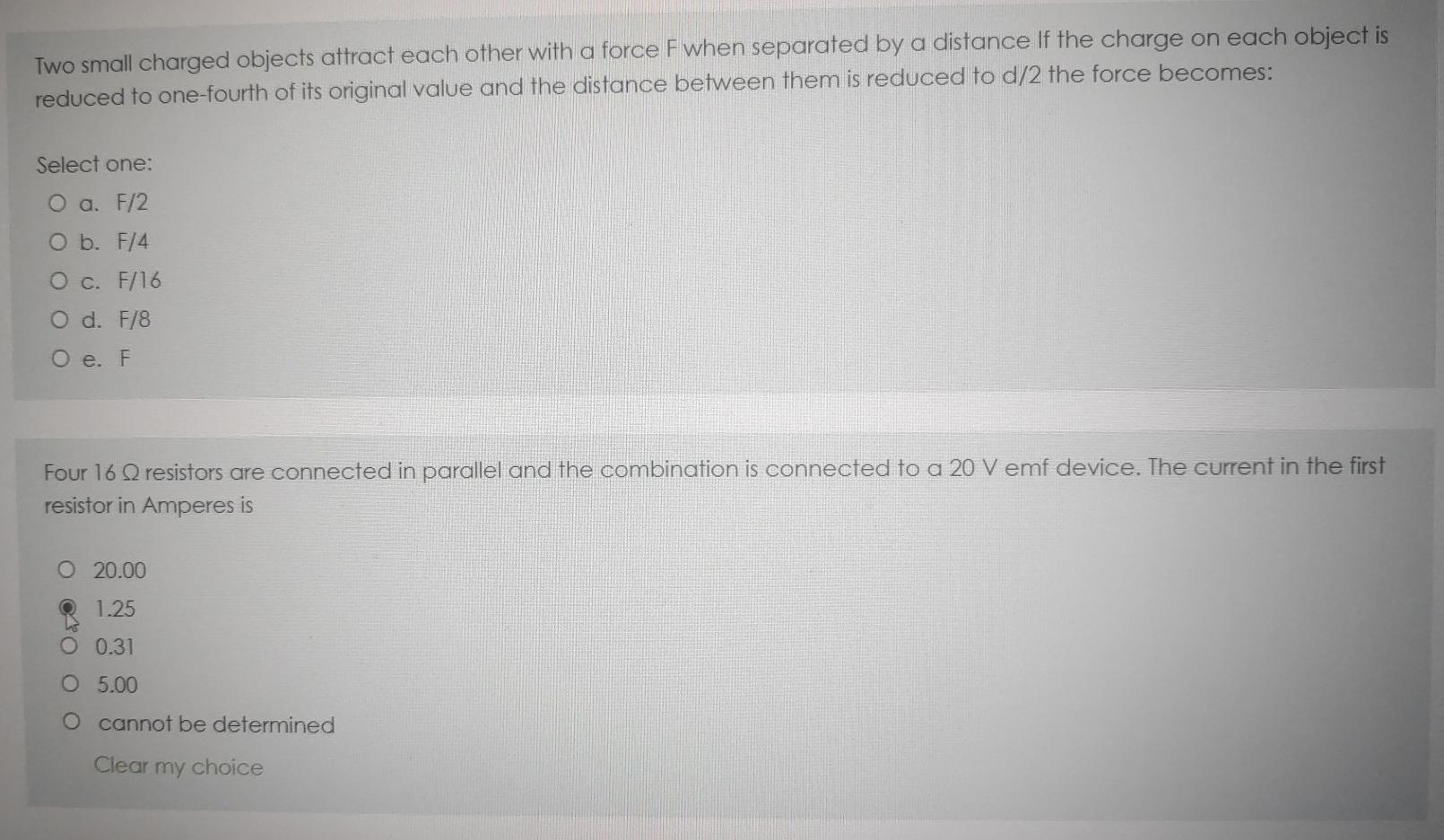 Solved Two small charged objects attract each other with a | Chegg.com
