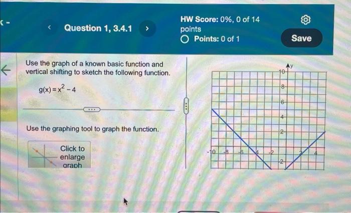 Solved Use the graph of a known basic function and vertical | Chegg.com