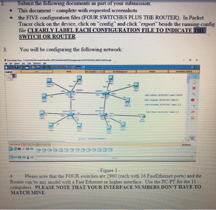e Submit the following documents as part of your | Chegg.com