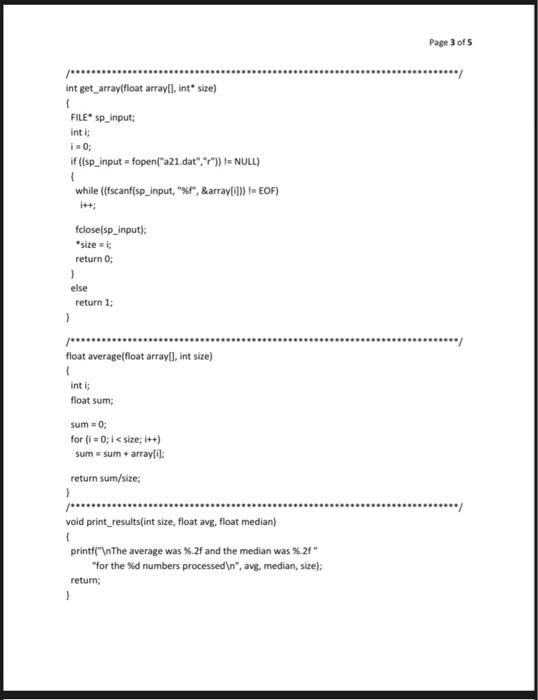 Solved Write a C program(for visual studio) with the | Chegg.com
