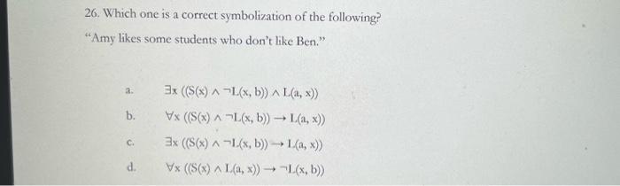 For questions 22-29, consider the following | Chegg.com