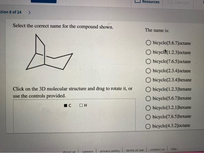 Solved Resources Give Up Stion 8 Of 24 Select The Correct