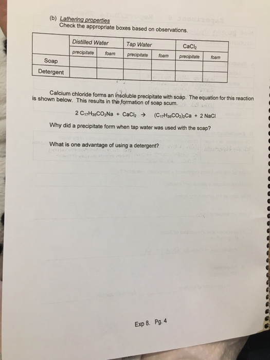 Solved Experiment 8 Report/Data Sheet DATE 0411312020 | Chegg.com