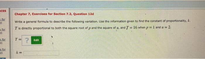 Solved Chapter 7, Exercises for Section 7.2, Question 12d | Chegg.com