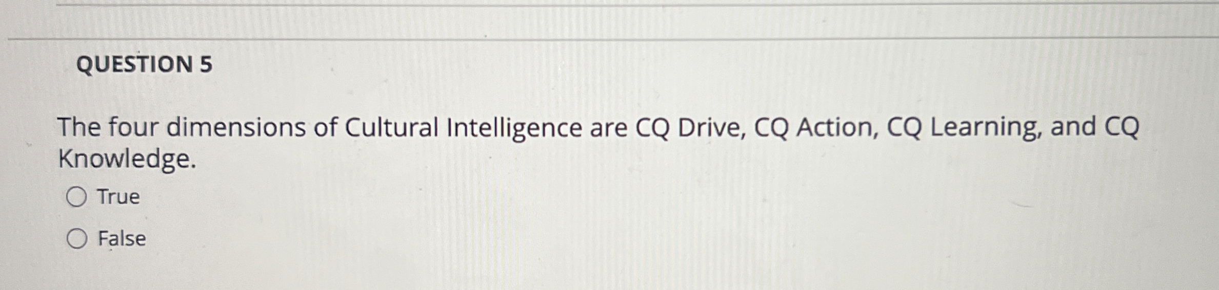 Solved QUESTION 5The four dimensions of Cultural | Chegg.com