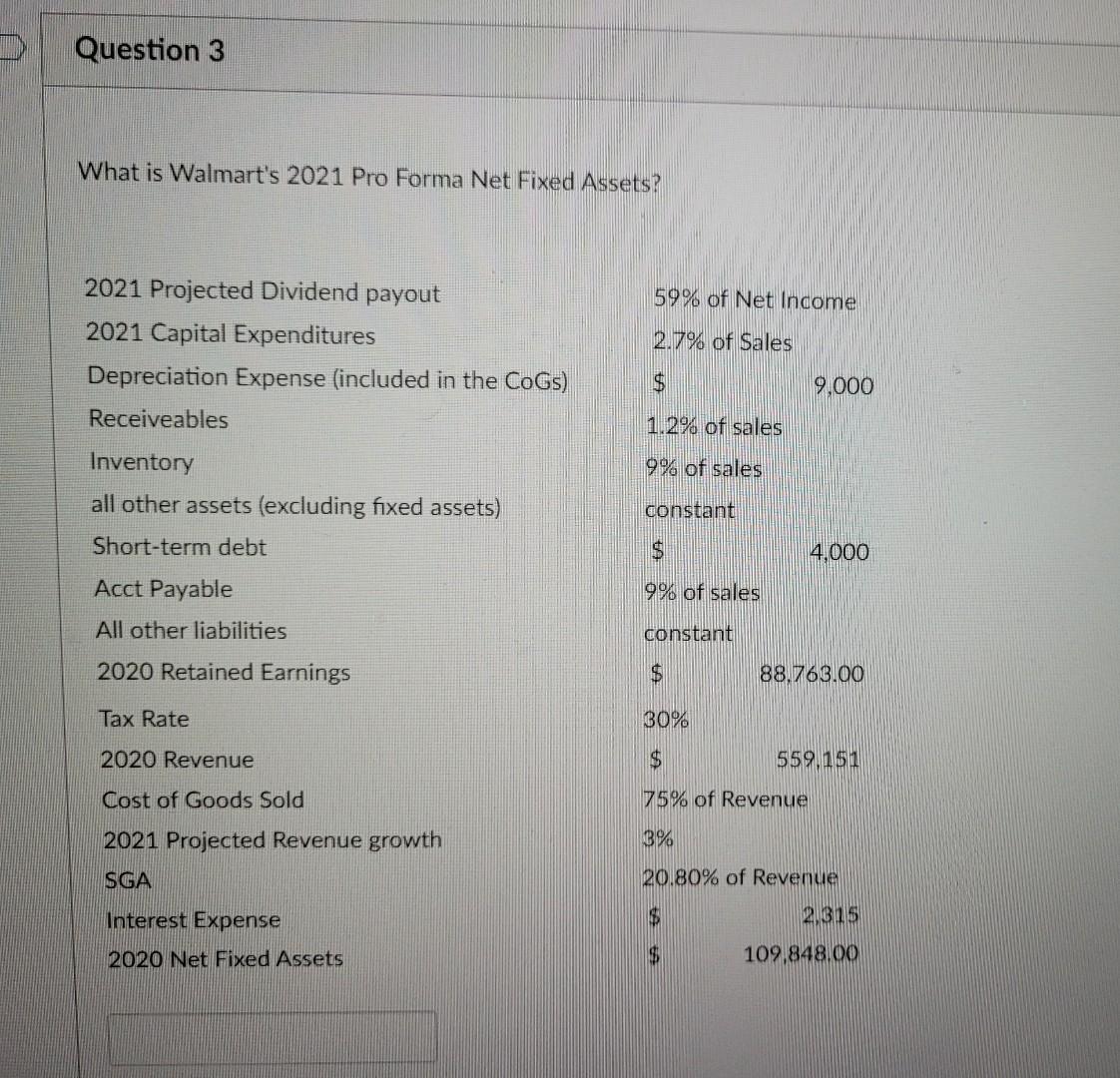 Solved What is Walmart's 2021 Net Income estimate?What is | Chegg.com