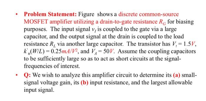 Solved Problem Statement: Figure shows a discrete | Chegg.com