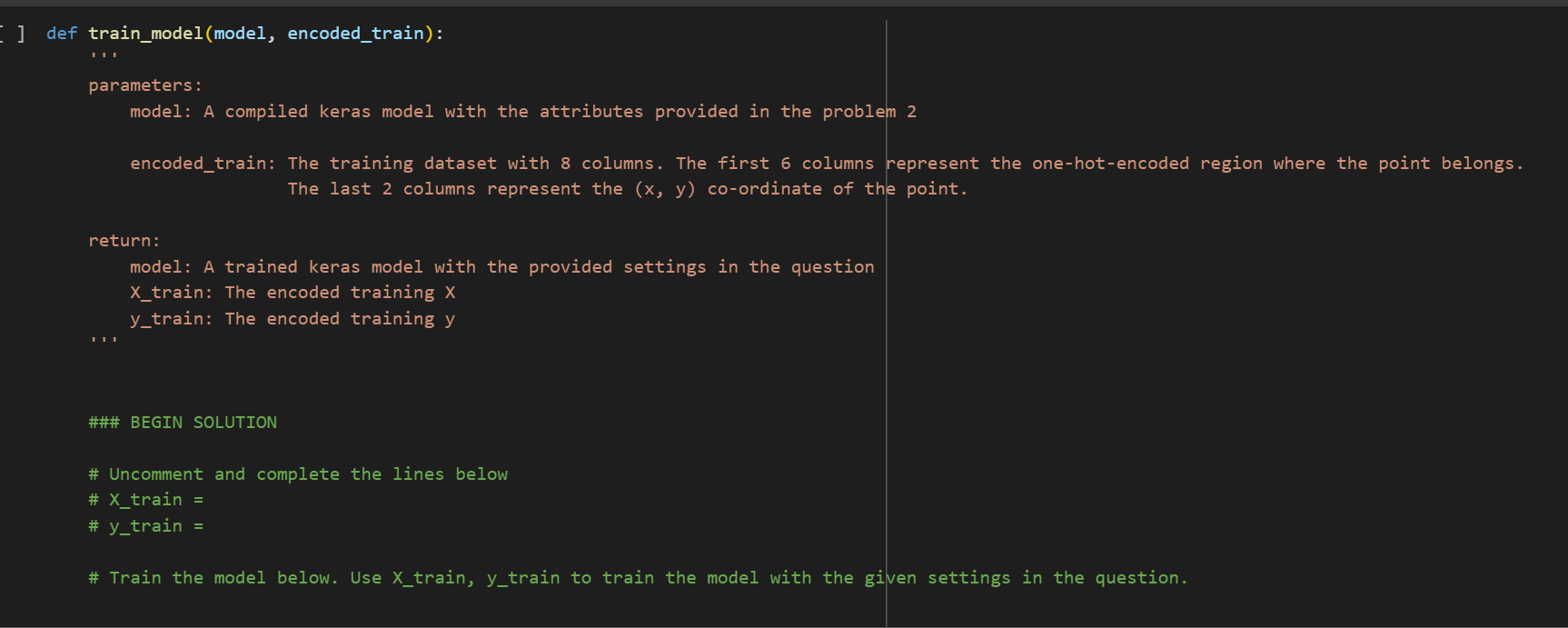 Solved Problem 2 (15 ﻿Points): Train the compiled network in | Chegg.com