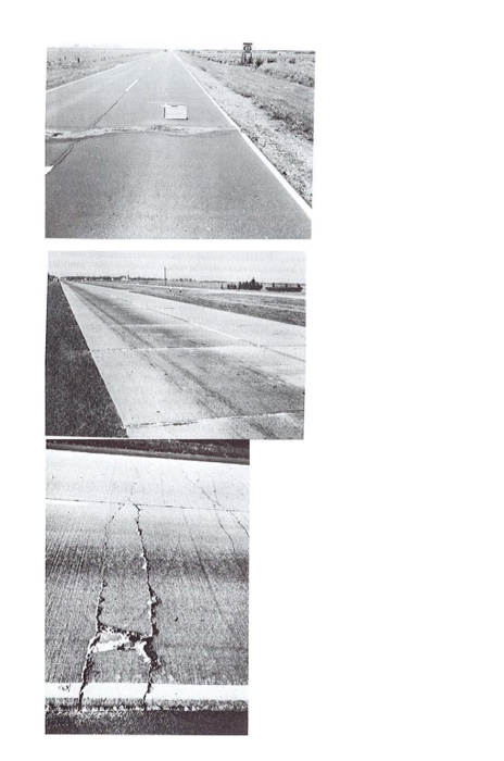 Solved PROBLEM 2 (50) Identify the pavement distress types. | Chegg.com