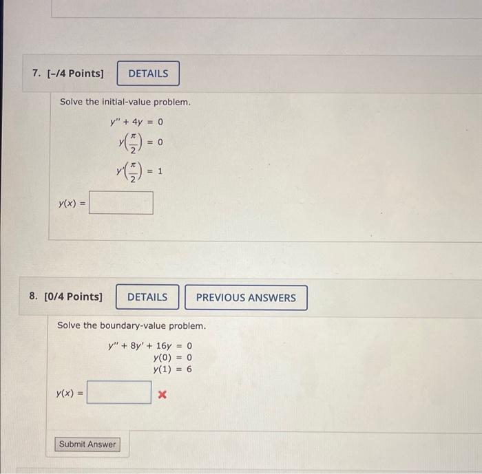 Solved Solve the initial-value problem. | Chegg.com