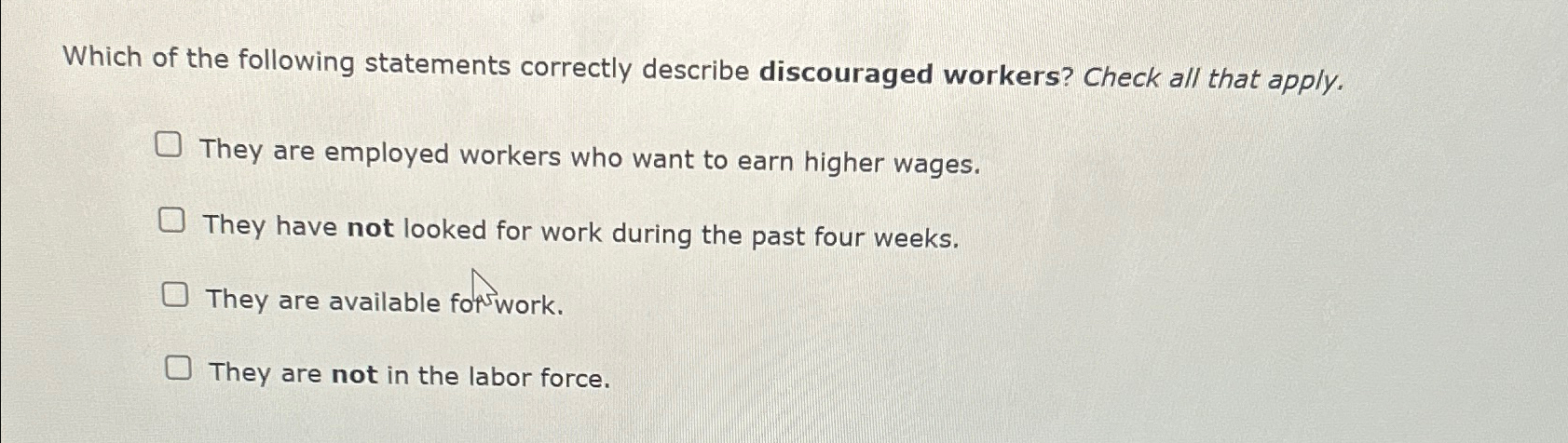 Solved Which of the following statements correctly describe | Chegg.com