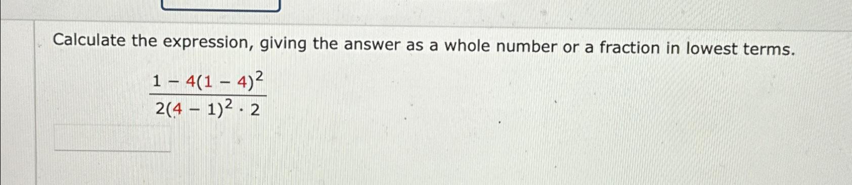 Solved Calculate the expression, giving the answer as a | Chegg.com