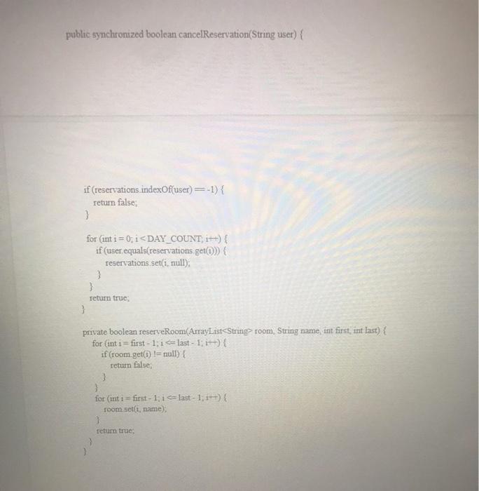 Solved Objectives: Build a multithreaded HotelServer that | Chegg.com