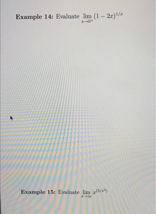 Solved Example 10: Evaluate lim cos(x) sec(3x) 2+ 1 Example | Chegg.com