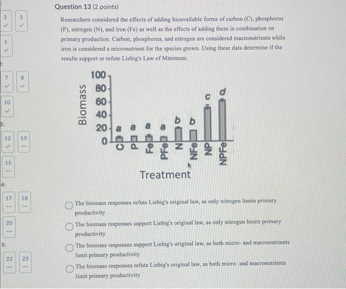 Solved Researchers considered the effects of adding | Chegg.com
