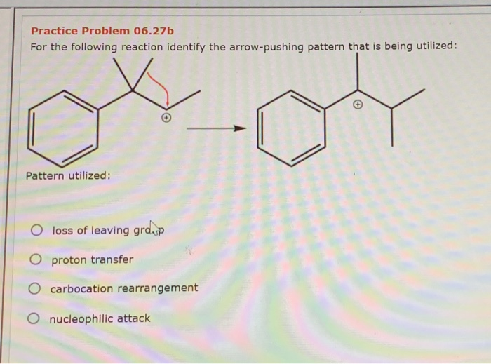 Solved Practice Problem 06.27b For the following reaction | Chegg.com