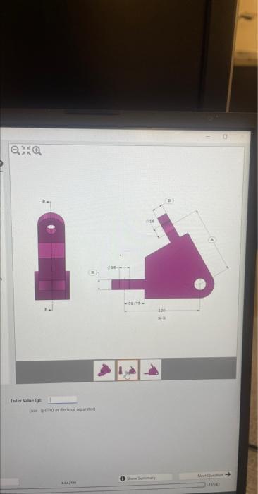 Solved B40902: Basic Part - Step 2 - (Radial Swing Block) | Chegg.com
