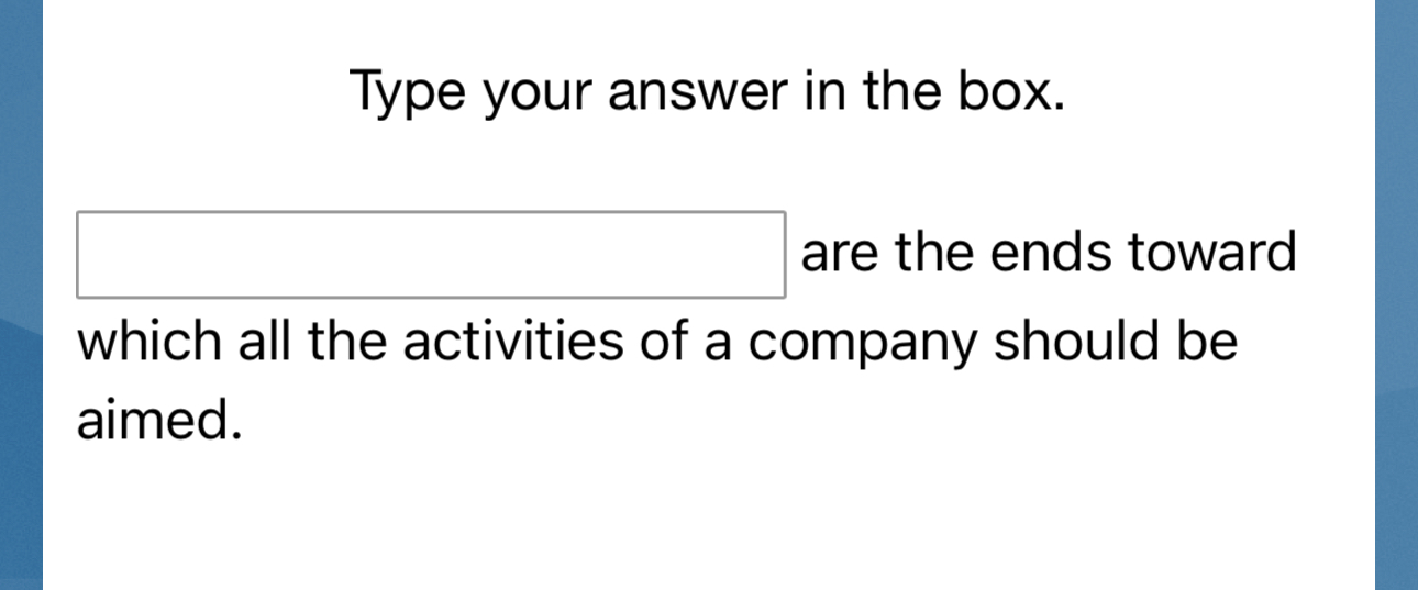 Solved Type your answer in the box.are the ends toward which | Chegg.com