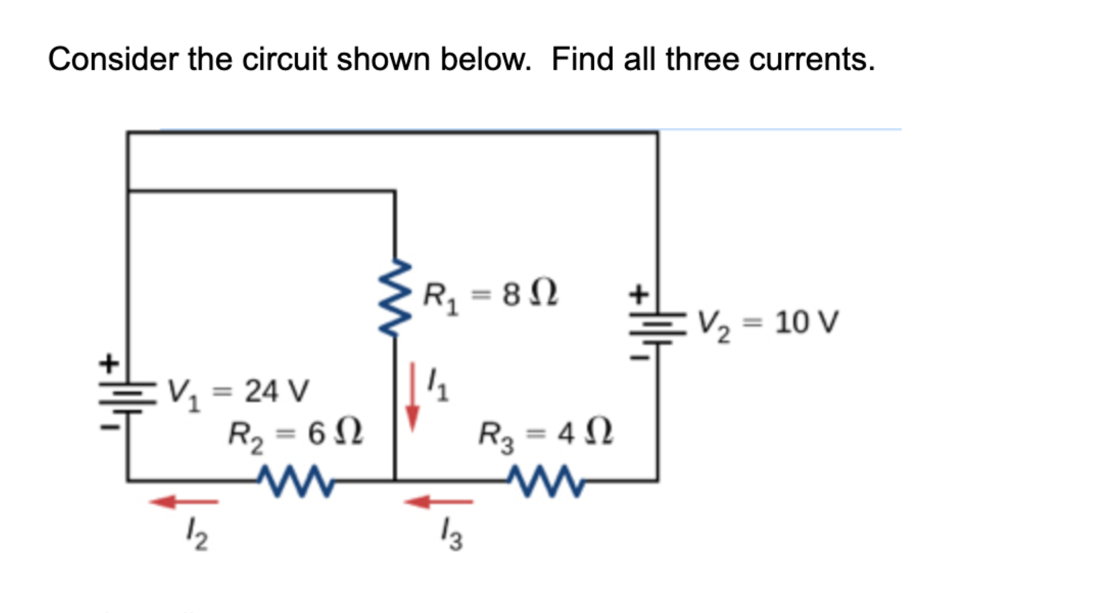 Solved Consider the circuit shown below. Find all three | Chegg.com
