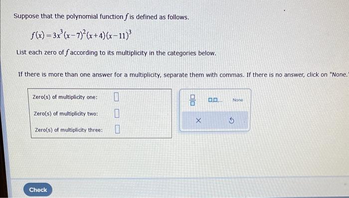 Solved Find all real zeros of the function. | Chegg.com
