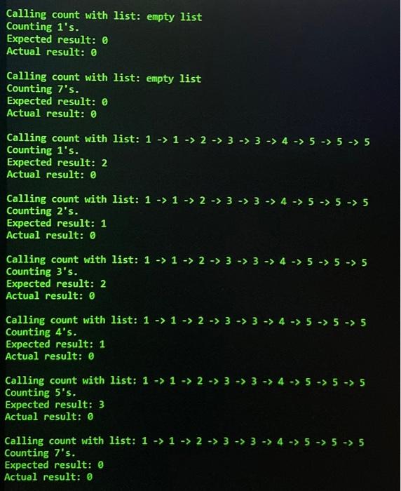 Solved File singly_linked_list.c contains an incomplete | Chegg.com