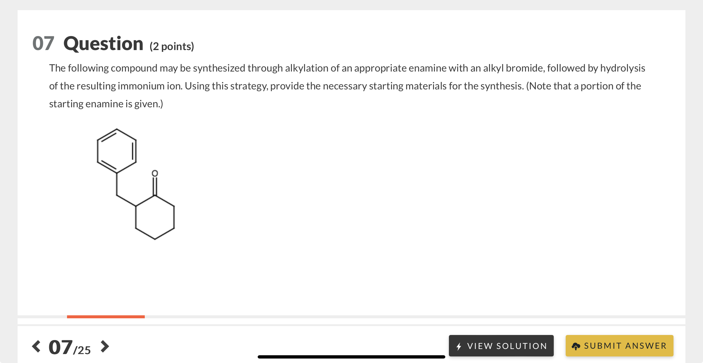 Solved 07 Question (2 points)The following compound may be | Chegg.com Solved 07 Question (2 points)The following compound may be | Chegg.com