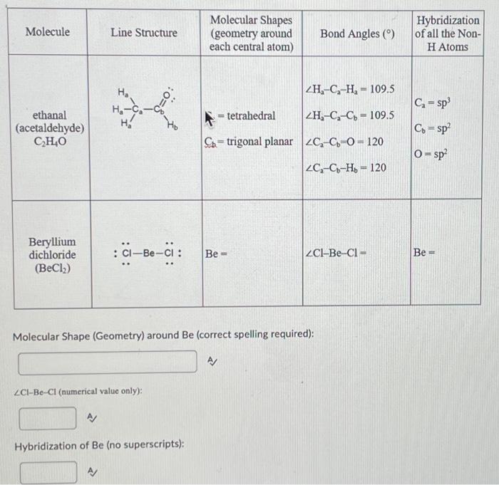 Solved Molecular Shape (Geometry) around c2 (correct | Chegg.com
