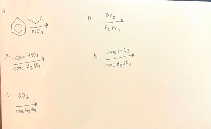 Solved Complete the reaction map by providing the answer | Chegg.com