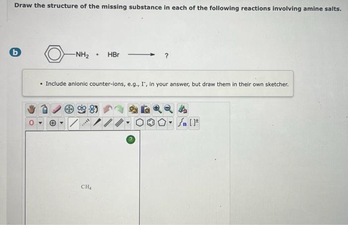 Solved Draw the structure of the missing substance in each | Chegg.com