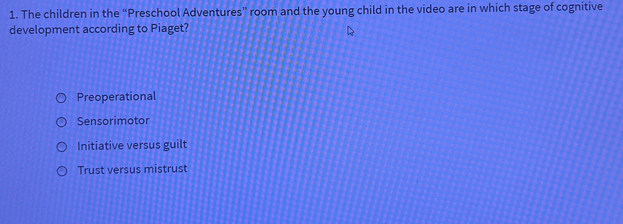 Solved The children in the "Preschool Adventures" room and | Chegg.com
