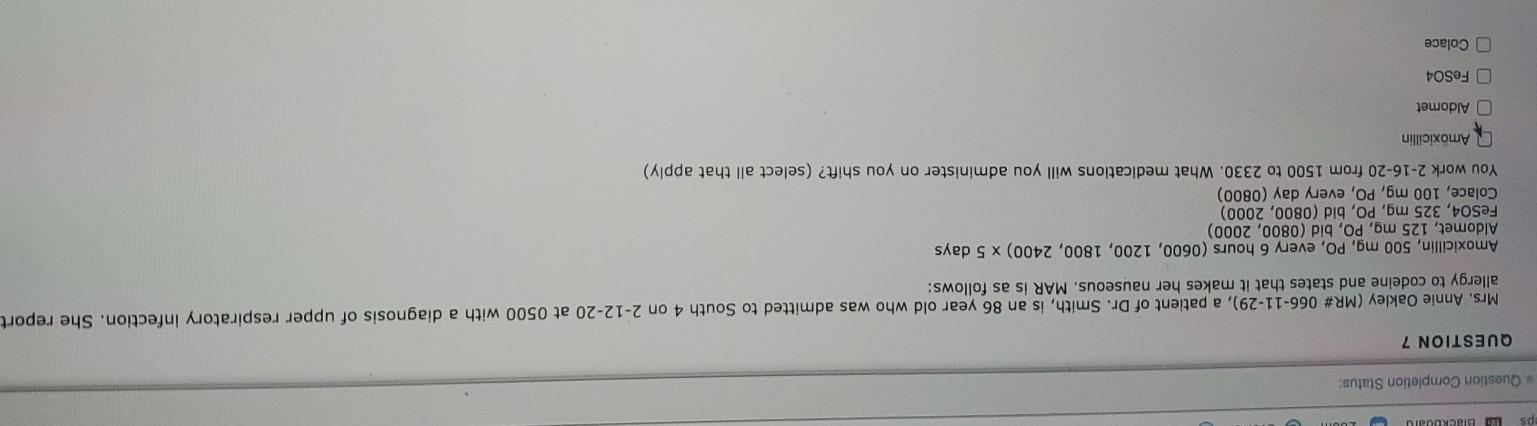 Solved ps LE Blackboard Question Completion Status: QUESTION | Chegg.com