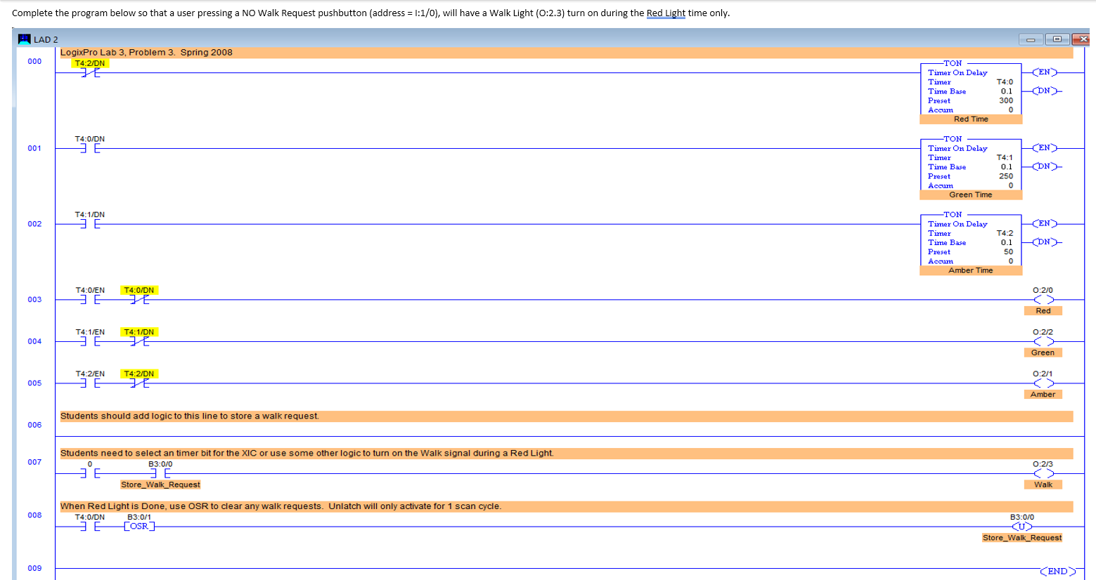 Complete the program below so that a user pressing a | Chegg.com