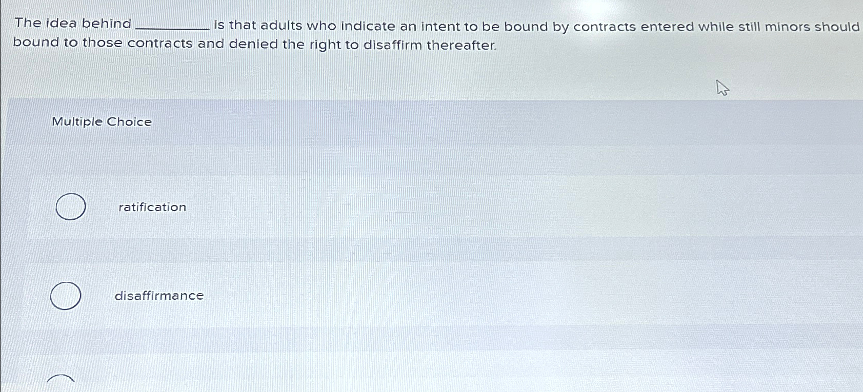 Solved The idea behind Is that adults who indicate an intent | Chegg.com