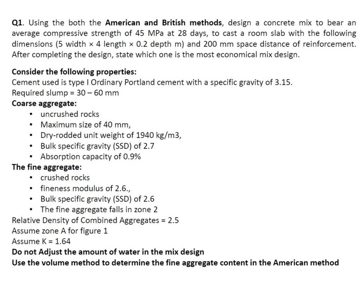 Solved Q1. Using the both the American and British methods, | Chegg.com