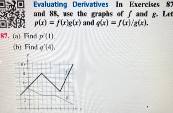 Solved Evaluating Derivatives In Exercises 87 and 88, use | Chegg.com