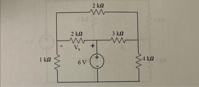 Solved Find Vx using Thevenin's theorem and Nortons theorem. | Chegg.com