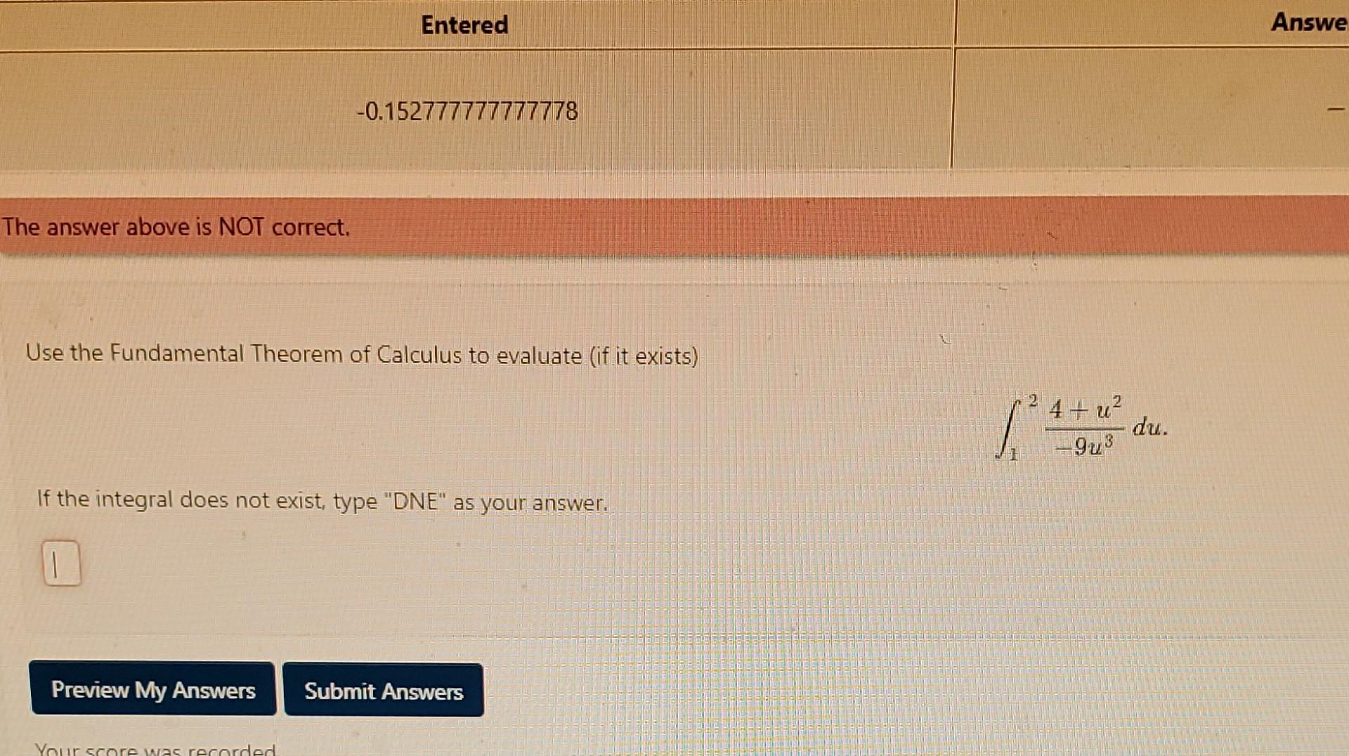 Solved The answer above is NOT correct. Use the Fundamental | Chegg.com