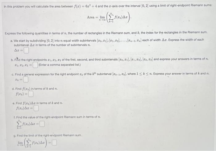 Solved In this problem you will calculate the area between | Chegg.com