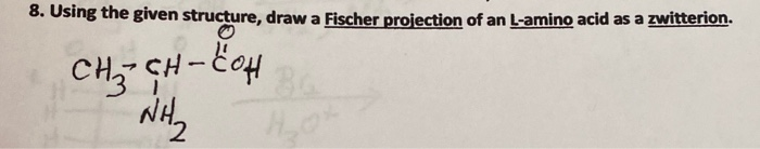 Solved Using the given structure, draw a Fischer projection | Chegg.com