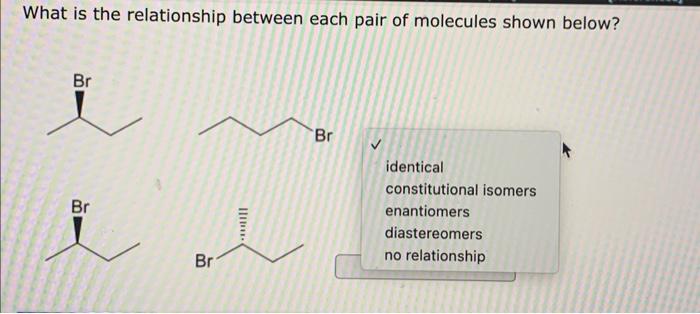 Solved What is the relationship between each pair of | Chegg.com