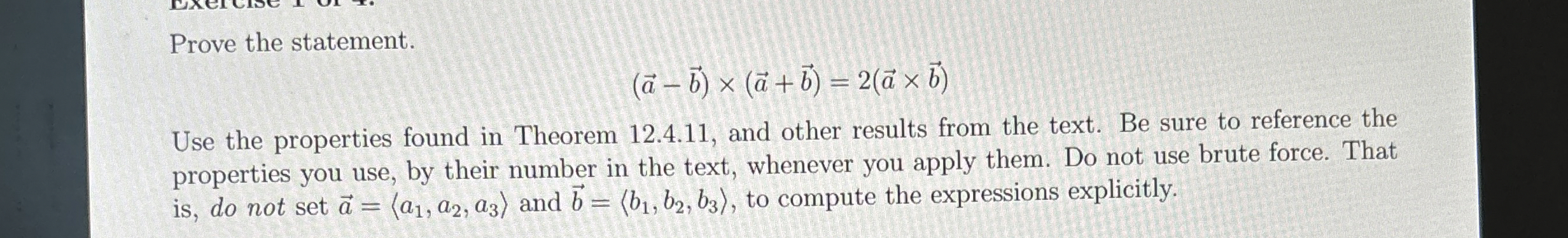 Solved Prove the | Chegg.com