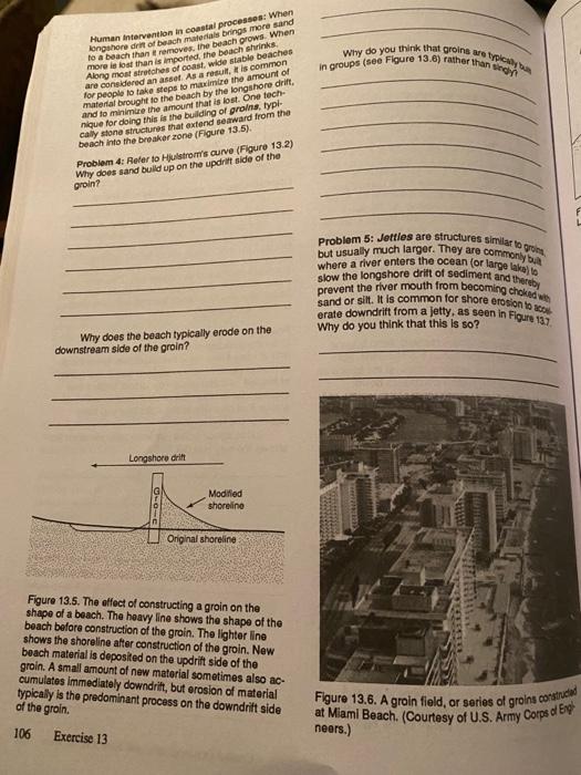 Solved Date: Name: Section Exercise 13 COASTAL OCEANOGRAPHY | Chegg.com