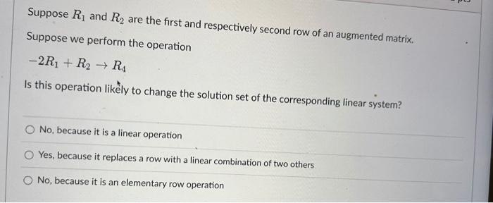 Solved Suppose R1 and R2 are the first and respectively | Chegg.com
