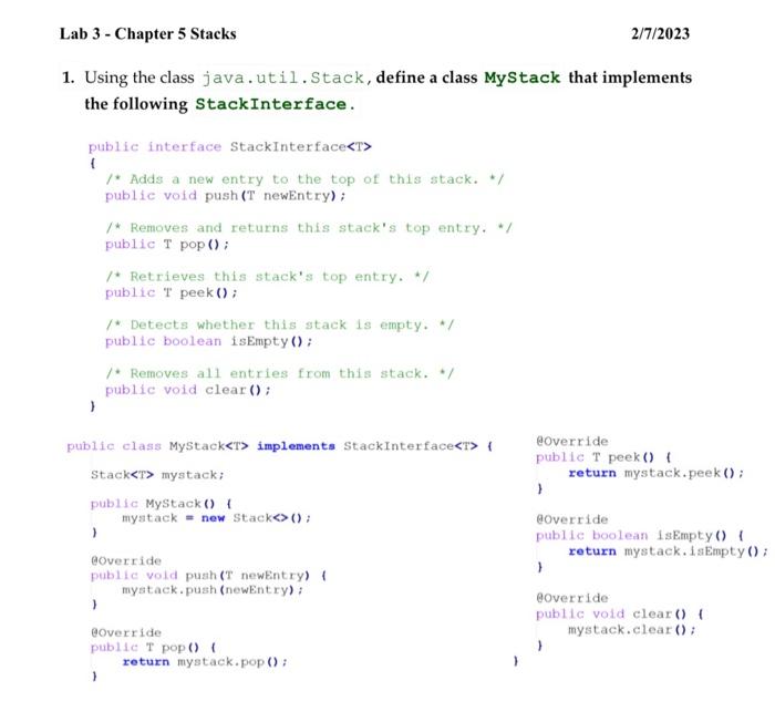 Solved Write java code to find what are the contents of the | Chegg.com