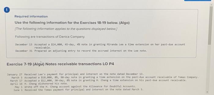 Solved Accepted a $18,000,8%,90-day note in granting a time | Chegg.com