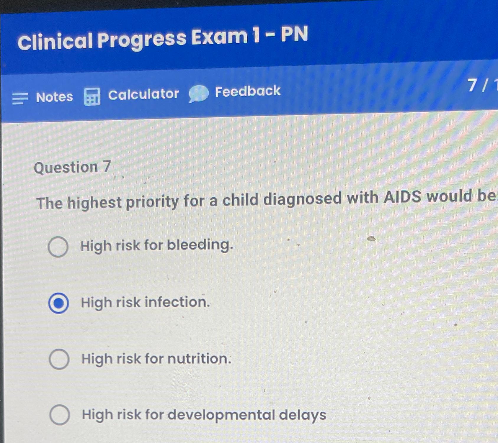 Solved Clinical Progress Exam 1 - | Chegg.com