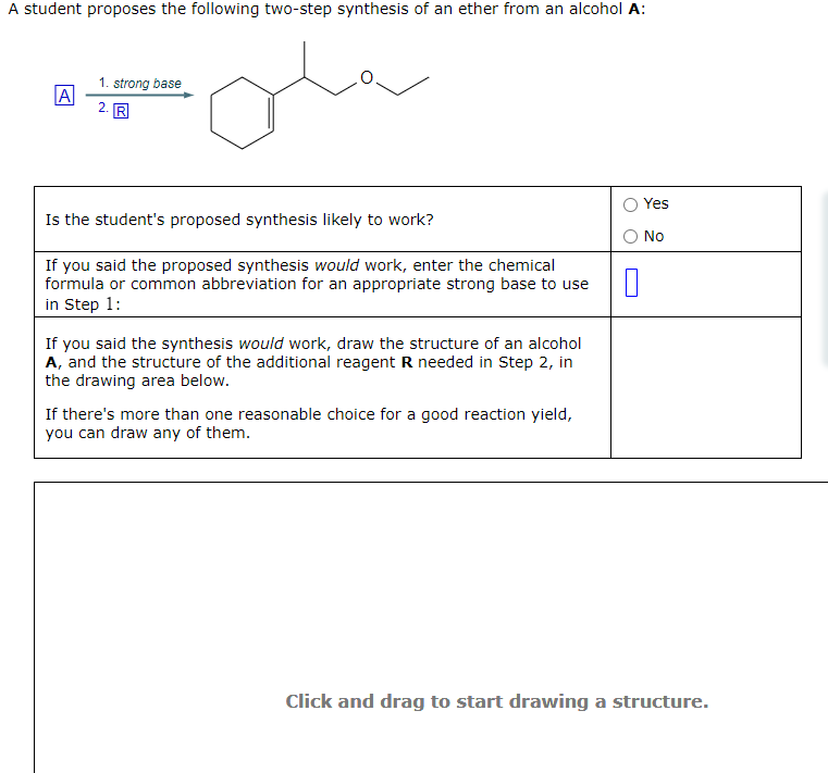 Solved by an EXPERT A student proposes the following two-step synthesis | Chegg.com